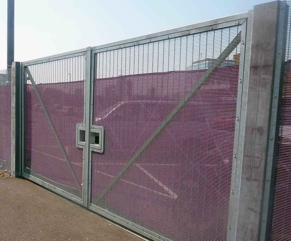 358 vehicle gates | Zaun | ESI External Works
