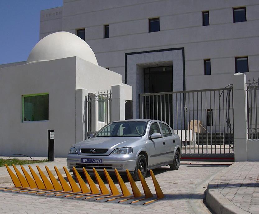 Avon Tyre Killer road barrier | Avon Barrier | ESI External Works