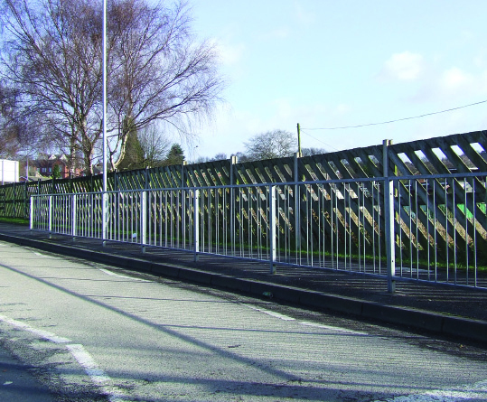 PedestrianGuard - roadside pedestrian safety railings | Barkers Fencing ...