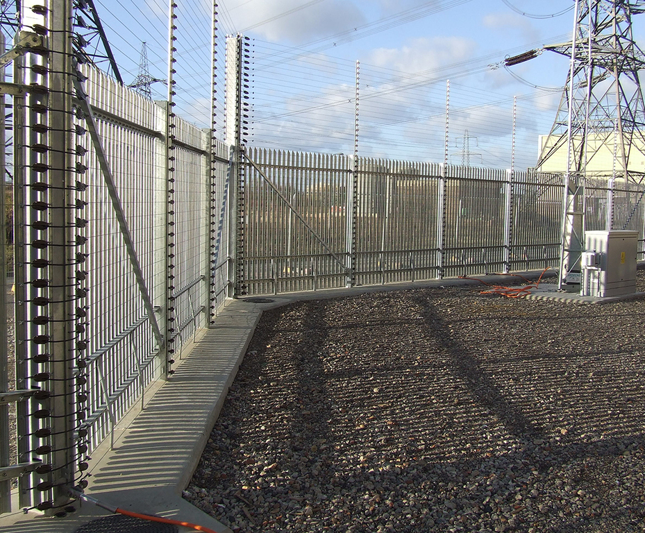 Fencing enhances boundary protection for National Grid | Barkers ...