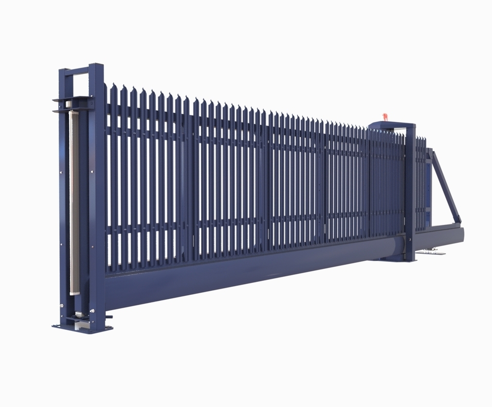 SlideGuard - cantilever gates, palisade infill | Barkers Fencing | ESI ...