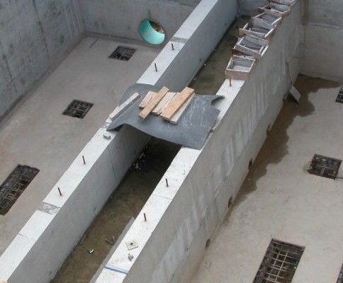 Corrugated and flat GRC permanent formwork | BCM GRC | ESI Building Design