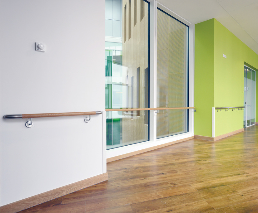 CS Acrovyn® handrails | Construction Specialties | ESI Building Design