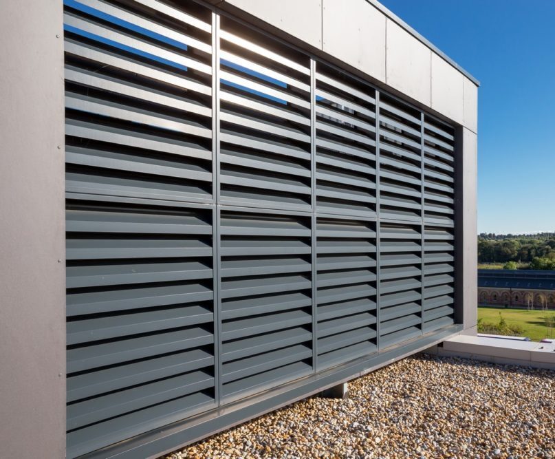 Ventilation and rain defence louvres for £330m campus | Construction ...