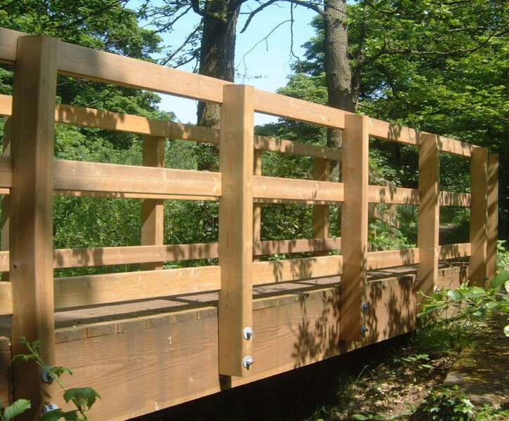 Timber kit footbridges | CTS Bridges | ESI External Works