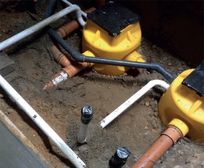 Basement drainage protection | Delta Membrane Systems | ESI Building Design
