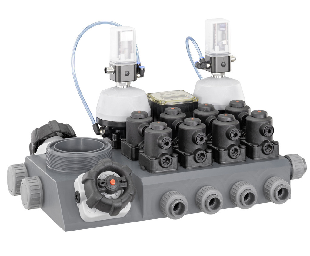 GEMÜ P600 M-Block plastic multi-port valve block | GEMÜ Valves | ESI ...