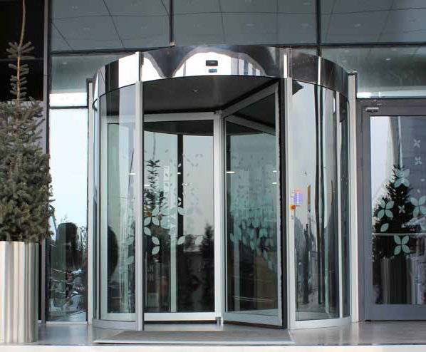 TSA 355 automatic or manual revolving door system | GEZE UK | ESI ...