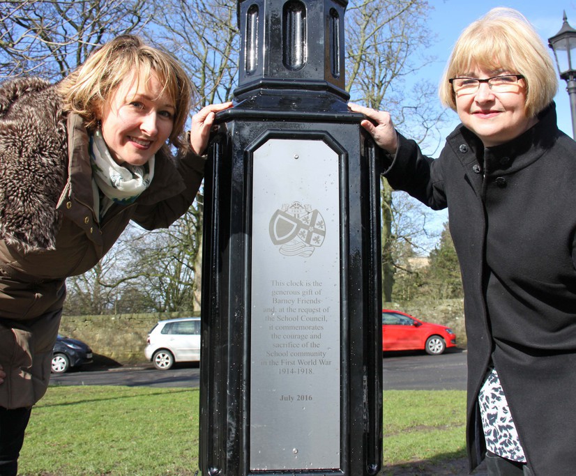 5m-high pillar clock for County Durham school | Good Directions | ESI ...