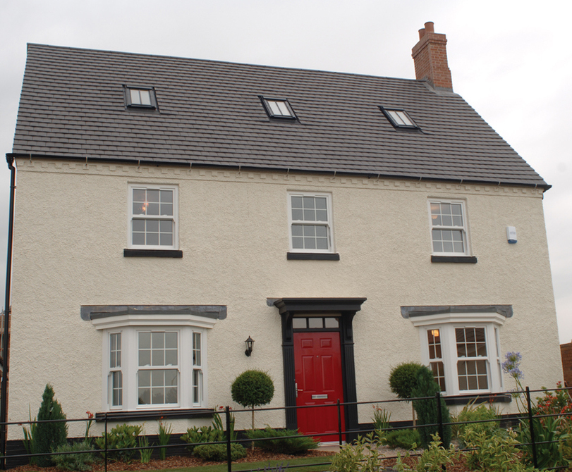 Ashmore Double Plain interlocking concrete tile | Marley | ESI Building ...