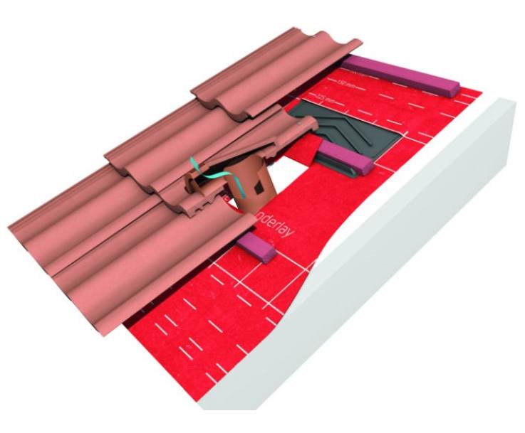 Universal roof tile ventilation terminals | Marley | ESI Building Design