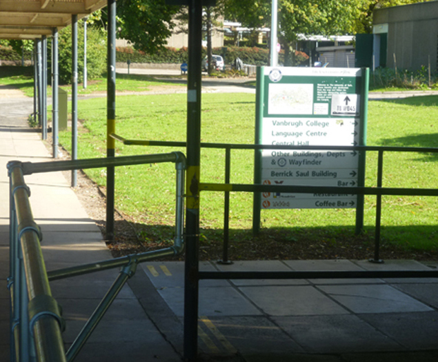Permanent handrail system - University of York | Kee Systems | ESI ...