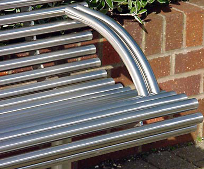 Centerline CL003 contemporary steel seat | Benchmark Design | ESI ...