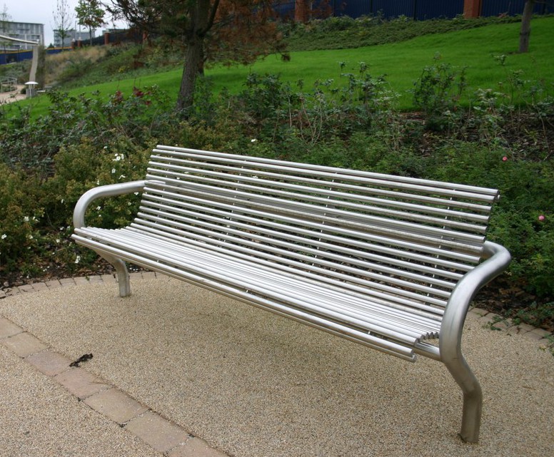 Centerline CL001 contemporary steel seat | Benchmark Design | ESI ...