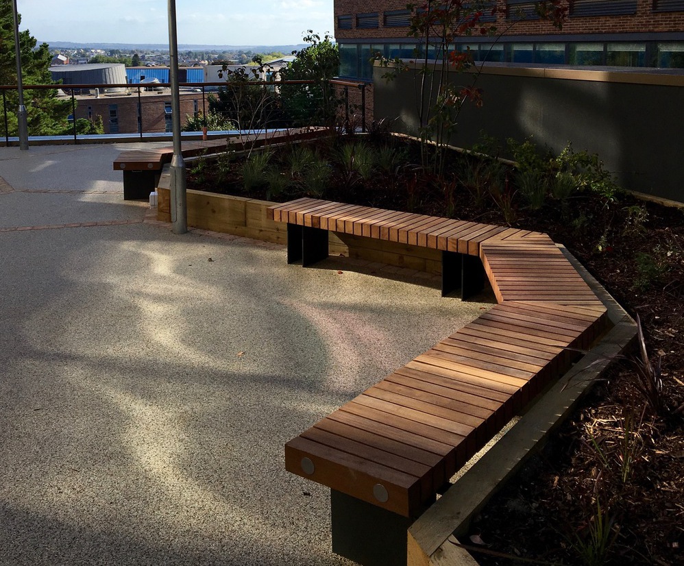 Exeter EX005 bench | Benchmark Design | ESI External Works