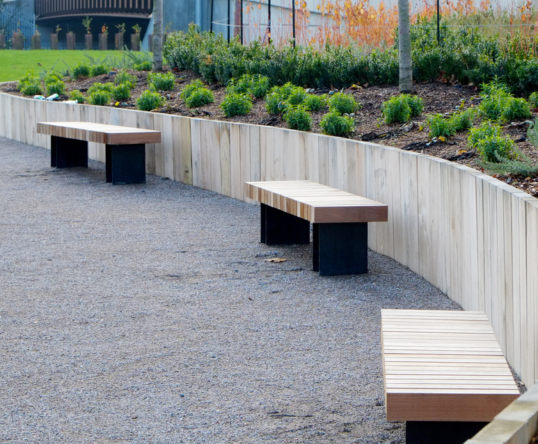 Exeter benches for industrial estate's green space | Benchmark Design ...