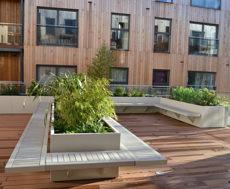 Stratum planter / seating unit | Street Design | ESI External Works
