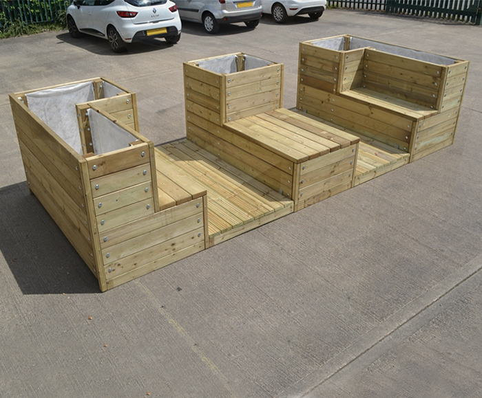 Timber parklets and planters for Worthing Council | Street Design | ESI ...