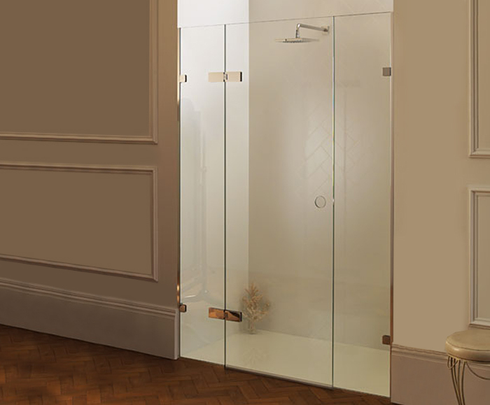Napoli frameless alcove shower screen | Majestic Shower Company | ESI ...