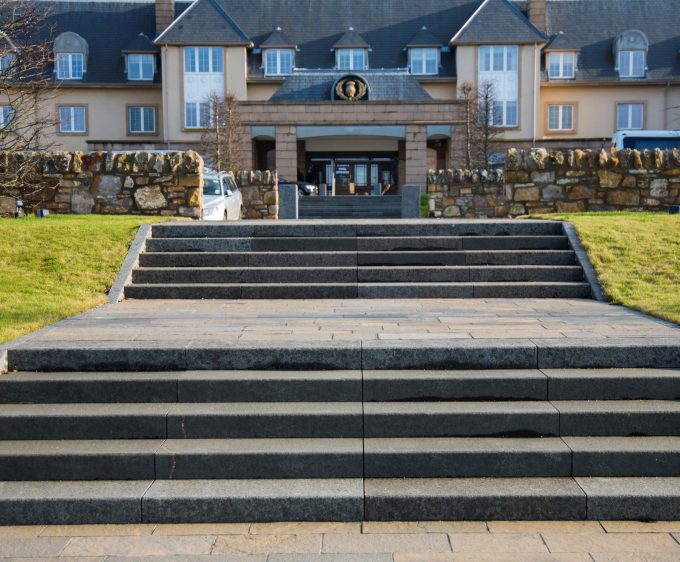 New hand-made Scottish Whin kerbstones | Tradstocks | ESI External Works