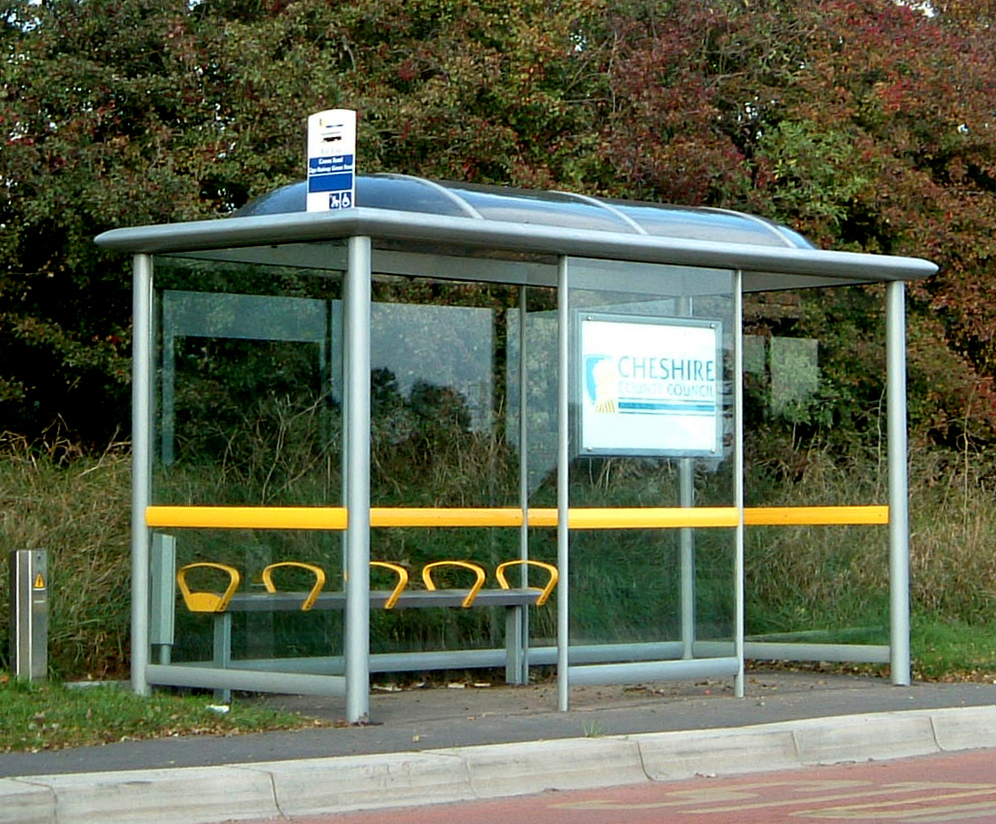Elite bus shelter | Trueform | ESI External Works