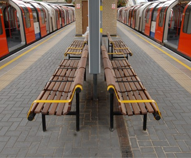Bespoke transport interchange and waiting area seating | Trueform | ESI ...