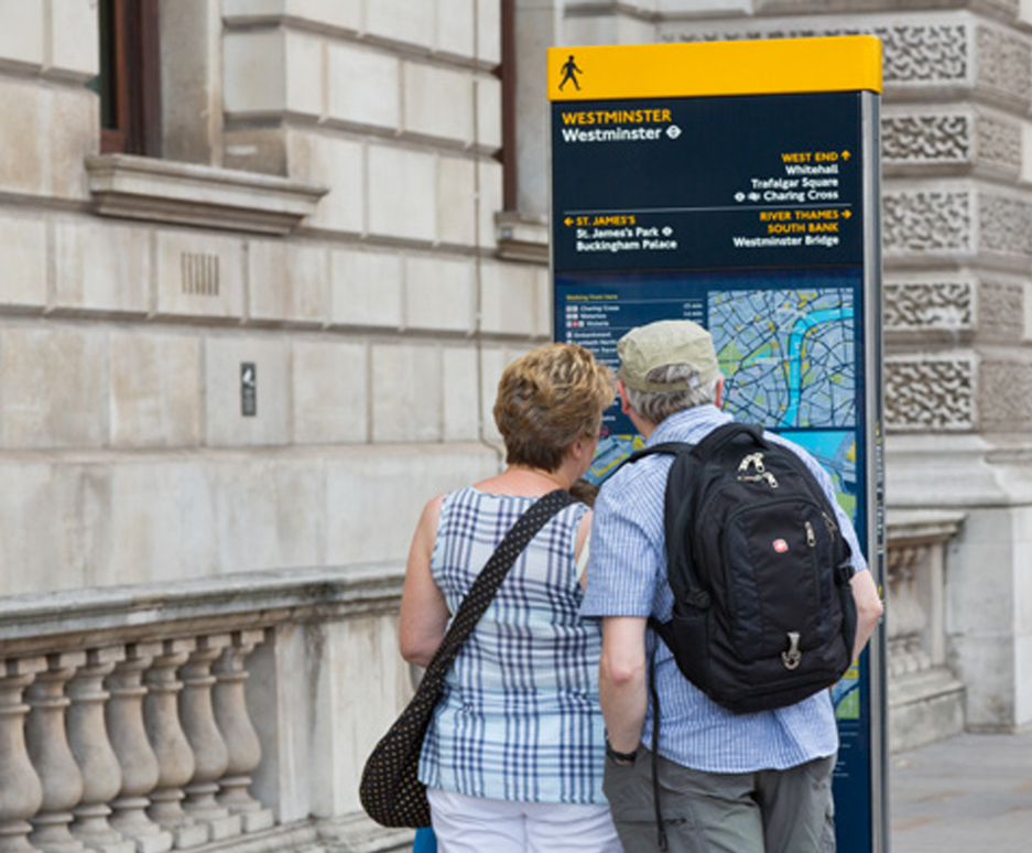 Legible London wayfinding units for Greater London | Trueform | ESI ...