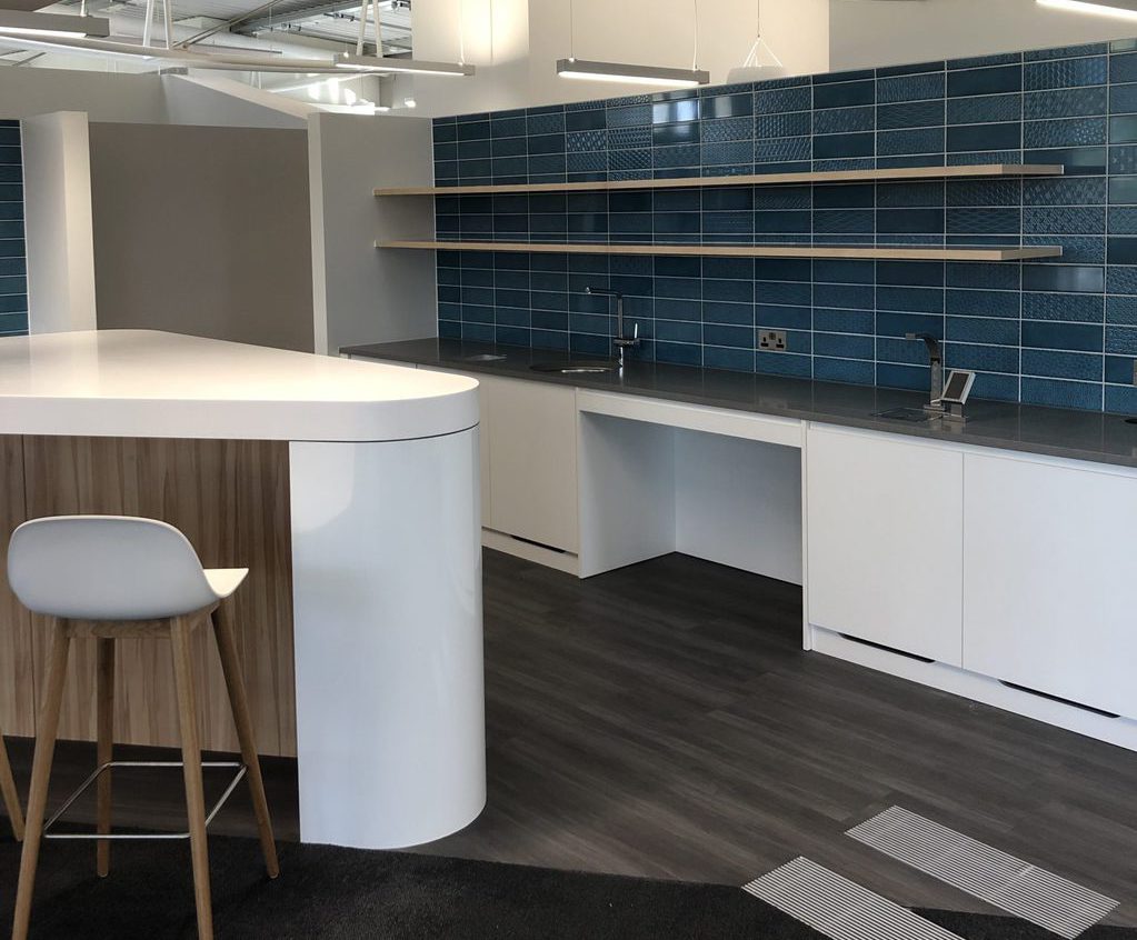 Underfloor air conditioning system for global HQ | AET Flexible Space ...