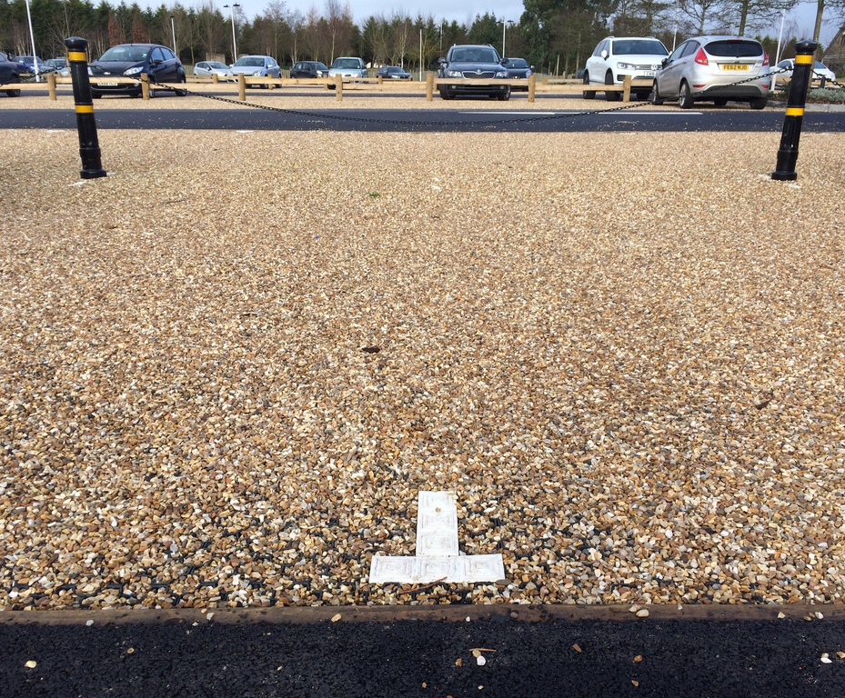 Gravel-filled car park - National Memorial Arboretum | Terram | ESI ...
