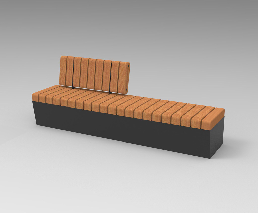POC - Sturdy Straight seating range | Public Spaces | ESI External Works