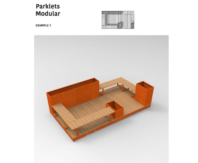 POC - Parklets modular street furniture systems | Public Spaces | ESI External Works