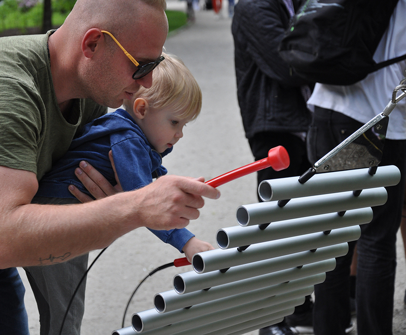 Harmony outdoor musical instrument | Percussion Play | ESI External Works