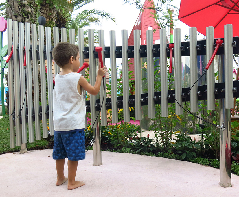 Freechimes outdoor musical chimes | Percussion Play | ESI External Works