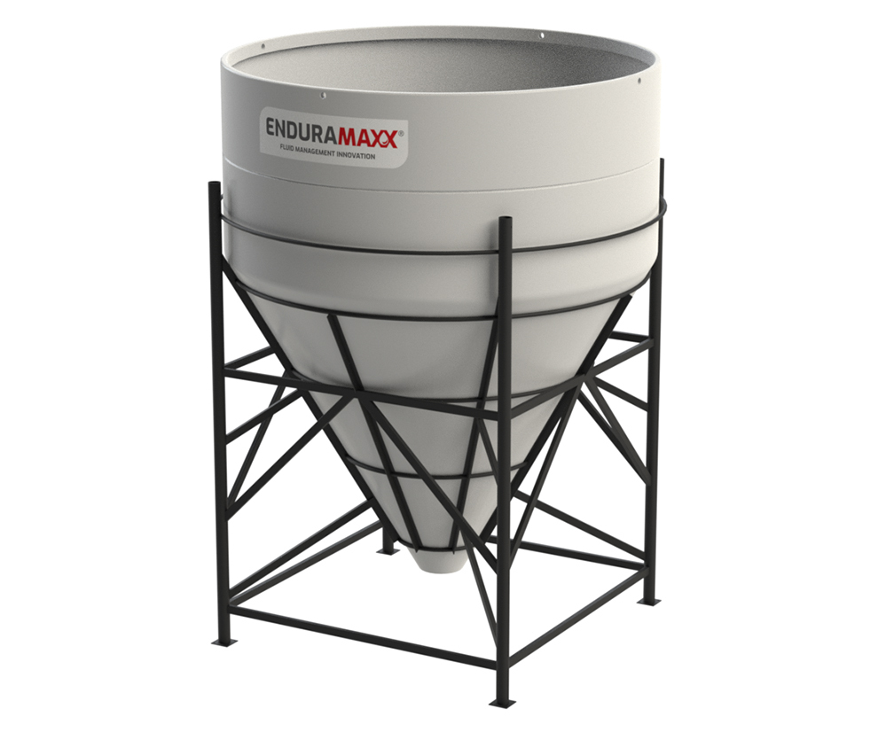 Conical storage tanks for bakery wastewater treatment | Enduramaxx ...