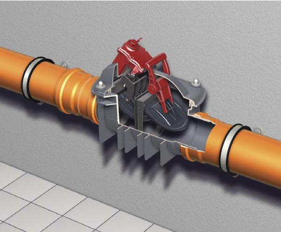 ACO Quatrix® plain anti-flood backflow valve | ACO Building Drainage ...