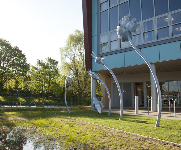 Waterland sculptures - Bulwell Riverside, Nottingham | Joseph Ingleby ...