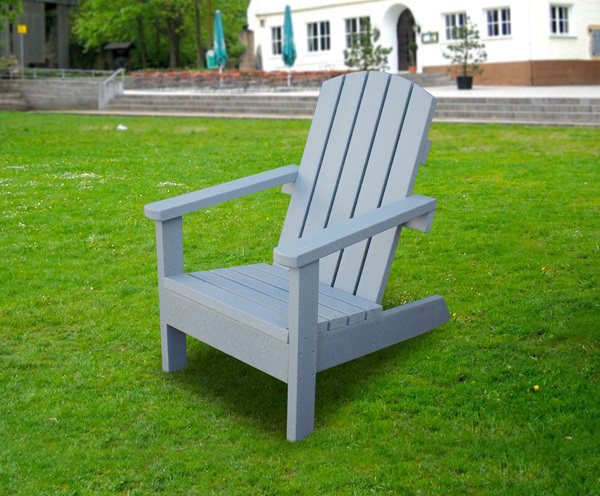 100% Recycled Plastic Recliner Chair and Footstool | NBB Recycled ...