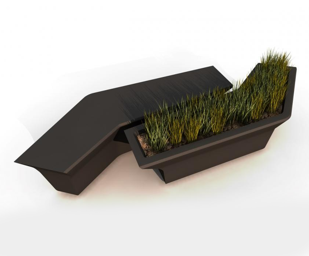 Connectivity architectural cast stone planter | URBASTYLE® | ESI ...