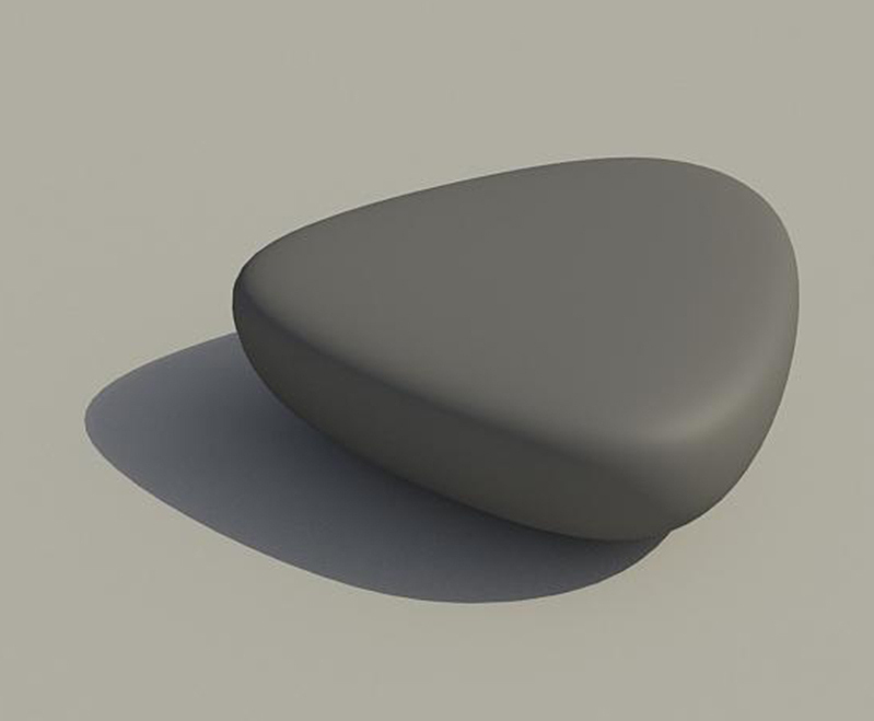 Galet VI concrete bench | URBASTYLE® | ESI External Works