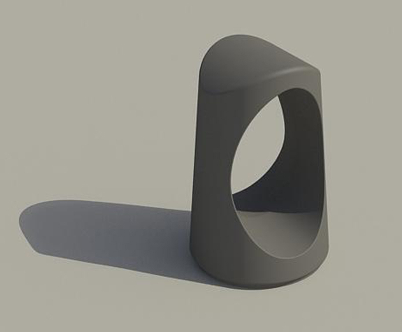 Roma low bollard - 51cm high | URBASTYLE® | ESI External Works