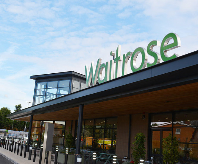 Complementary outdoor seating & litter bins for Waitrose | Artform ...