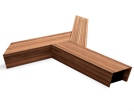 Parallel 42 bench by Landscape Forms | Artform Urban Furniture | ESI ...