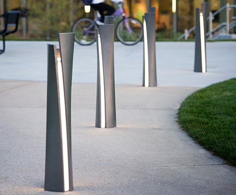 Guide Illuminated Bollard | Artform Urban Furniture | ESI External Works