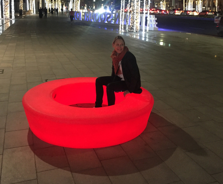 Loop Light illuminated indoor seating | Artform Urban Furniture | ESI ...