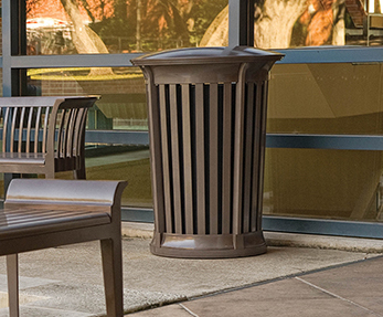 Poe Litter Bin | Artform Urban Furniture | ESI External Works