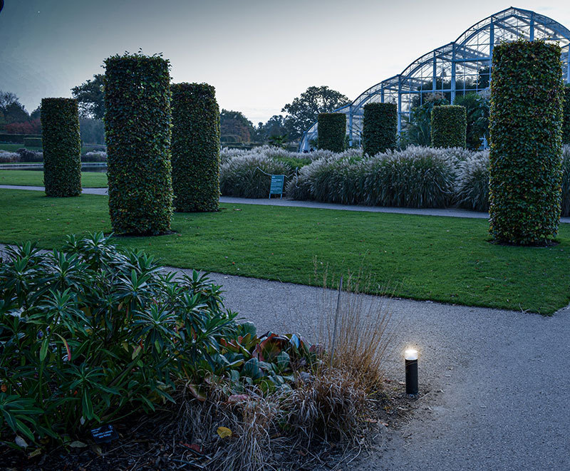 Low-level lighting for walkways at RHS Wisley Gardens | Artform Urban ...