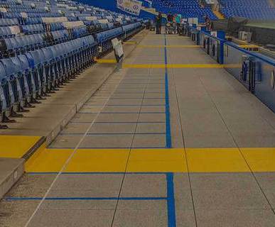 Concrete paving for Chelsea Football Club terrace refurb | Alfresco ...