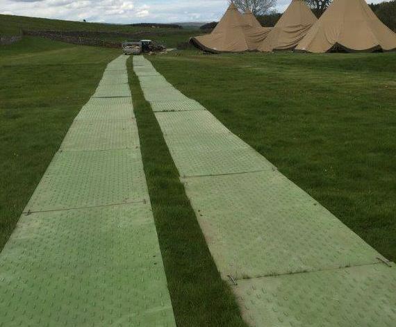 GroundMatz Ground Protection Mats | Groundtrax Systems | ESI External Works