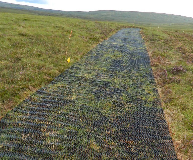 Moorland Mesh - reinforcement mesh for access roads | Groundtrax ...