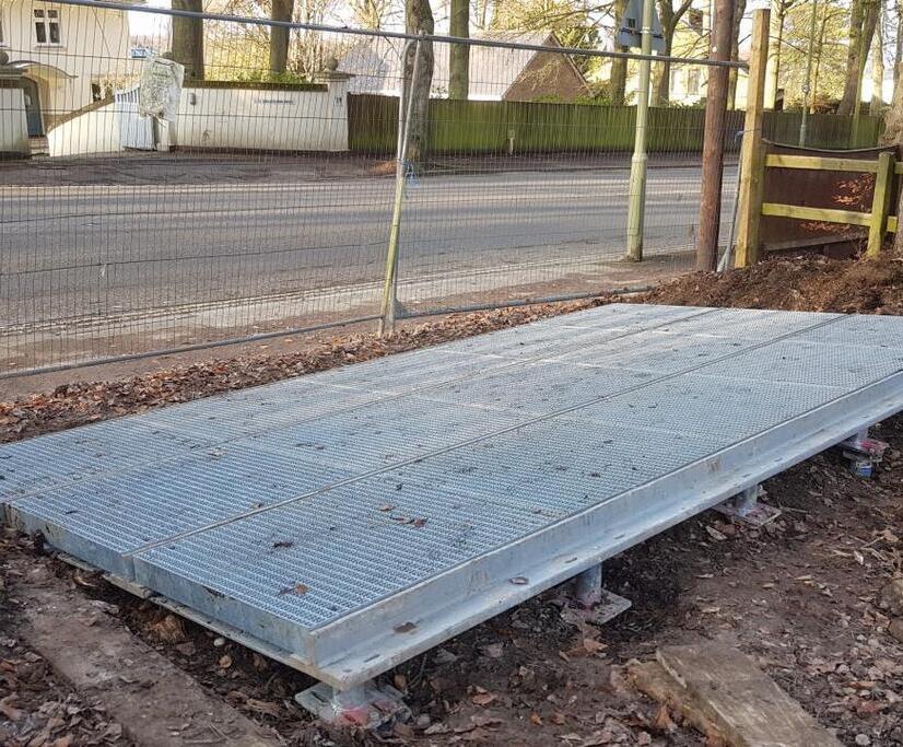 RB heavy duty tree root protector for new driveway | Green Grid Systems ...